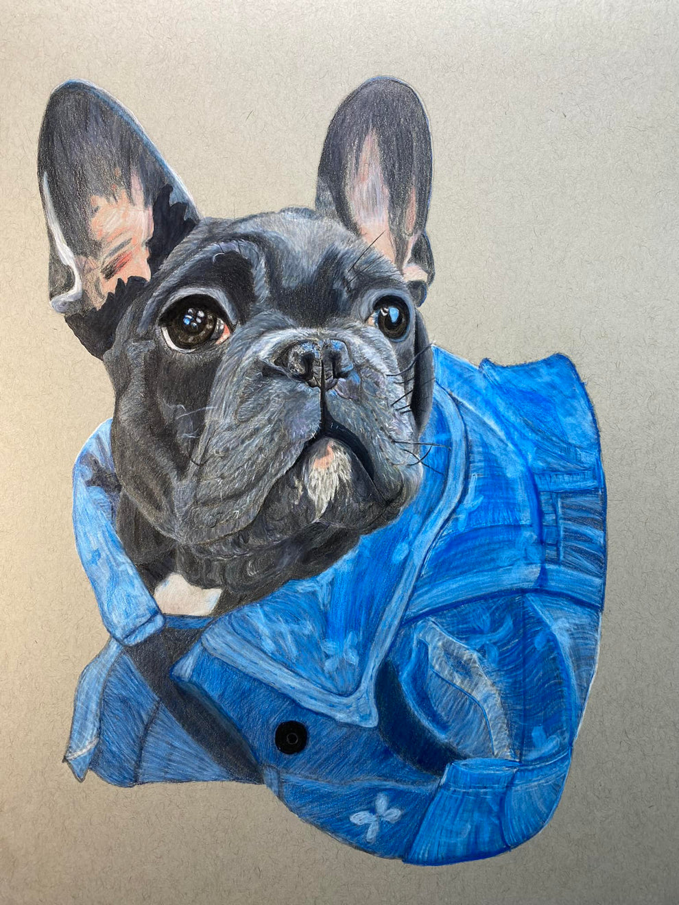 Custom Art Commission of YOUR Frenchie!! – Faithful Frenchie Farm